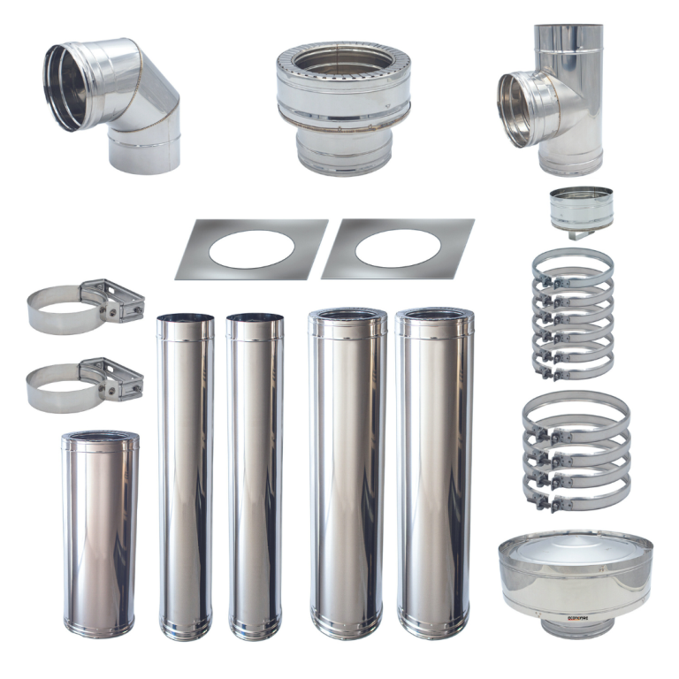 Fireplace Flue Pipes | Flue Pipe Kits | For Sale | Cape Town ...