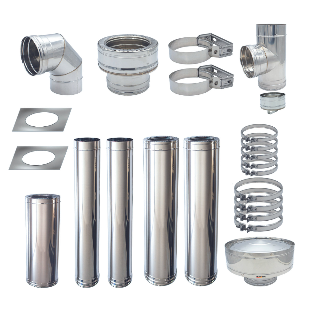 Fireplace Flue Pipes | Flue Pipe Kits | For Sale | Cape Town ...