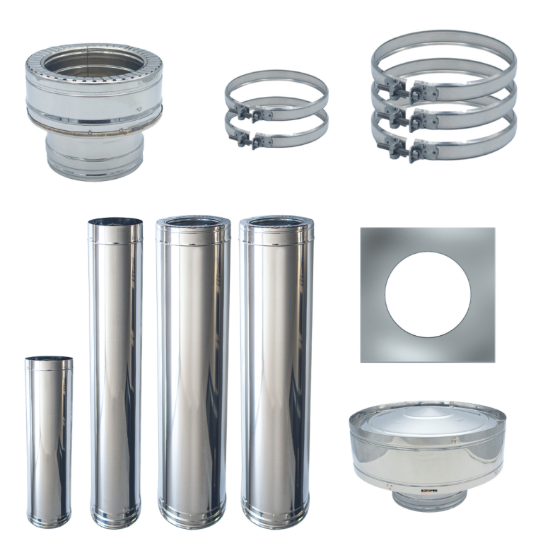 Fireplace Flue Pipes | Flue Pipe Kits | For Sale | Cape Town ...