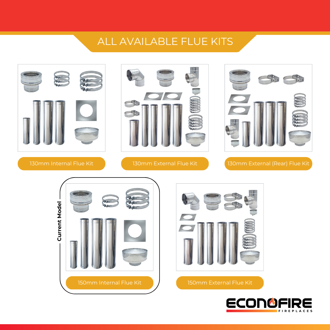 D150 INTERNAL FLUE KIT - Econofire Fireplaces