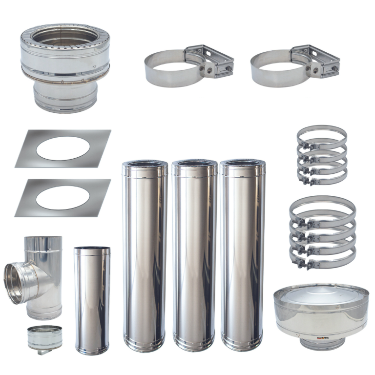 Fireplace Flue Pipes | Flue Pipe Kits | For Sale | Cape Town ...